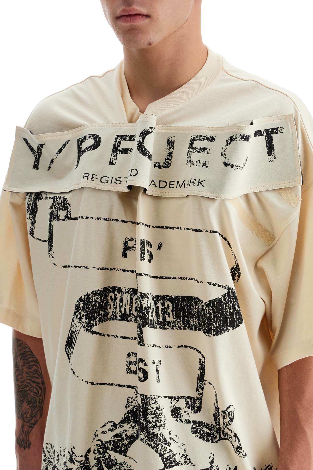 Y PROJECT "paris' best t-shirt with Neutro Y/Project