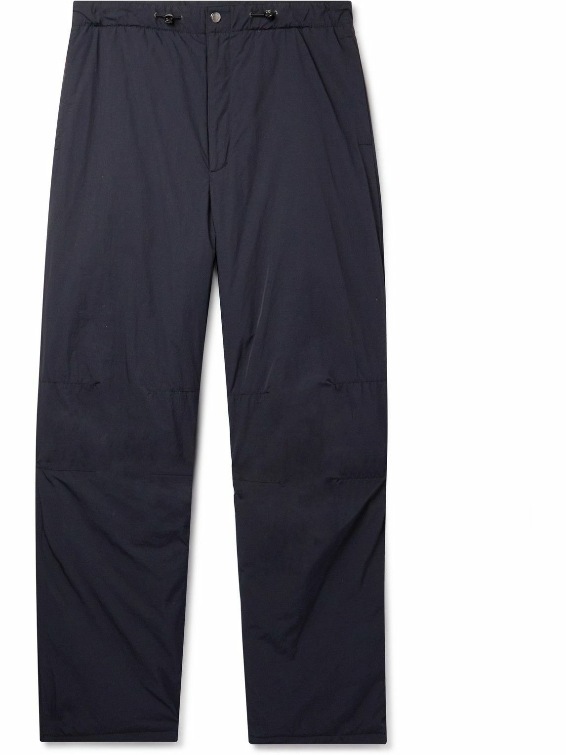 Auralee - Straight-Leg Padded Shell Trousers - Black Auralee