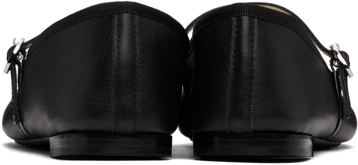 Repetto Black Georgiana Mary Jane Ballerina Flats Repetto