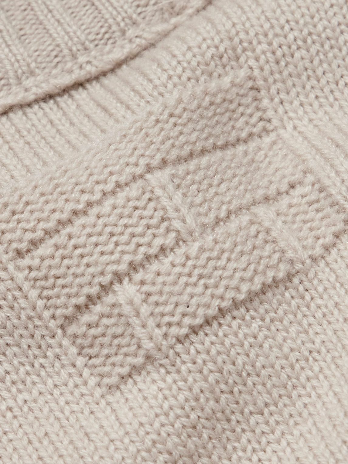 FRAME - Wool and Cashmere-Blend Sweater - Neutrals Frame Denim