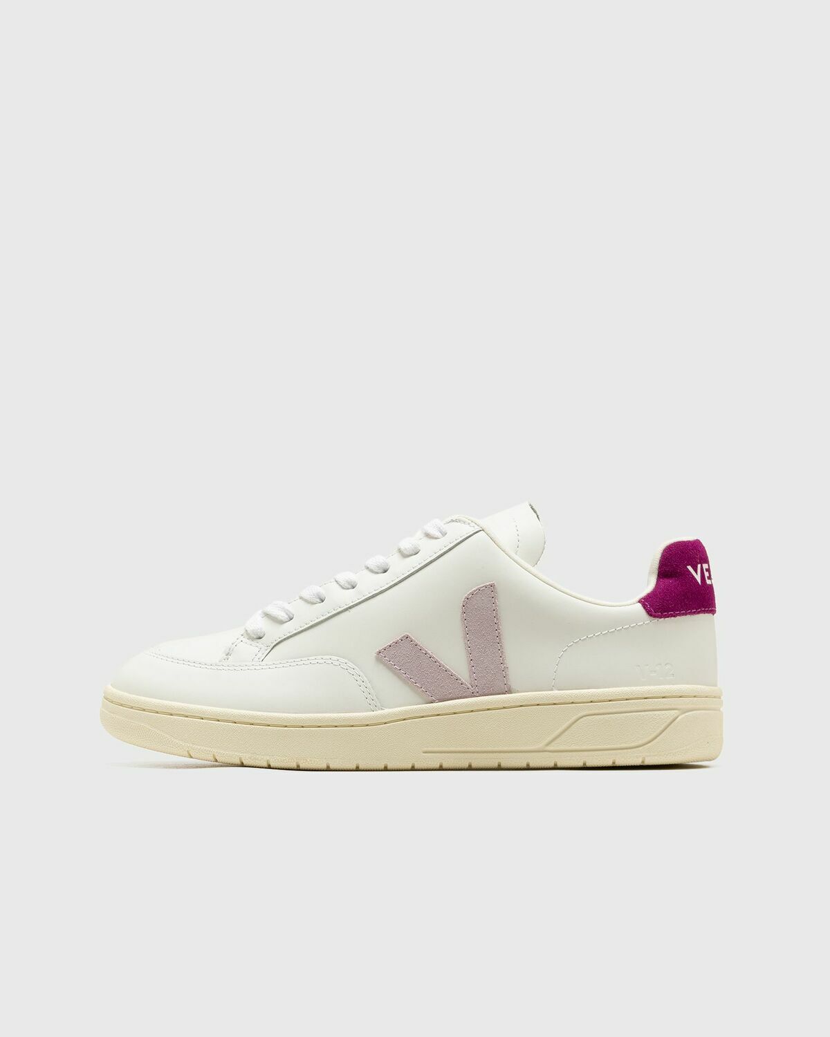 Veja V 12 Leather Red|White Lowtop VEJA