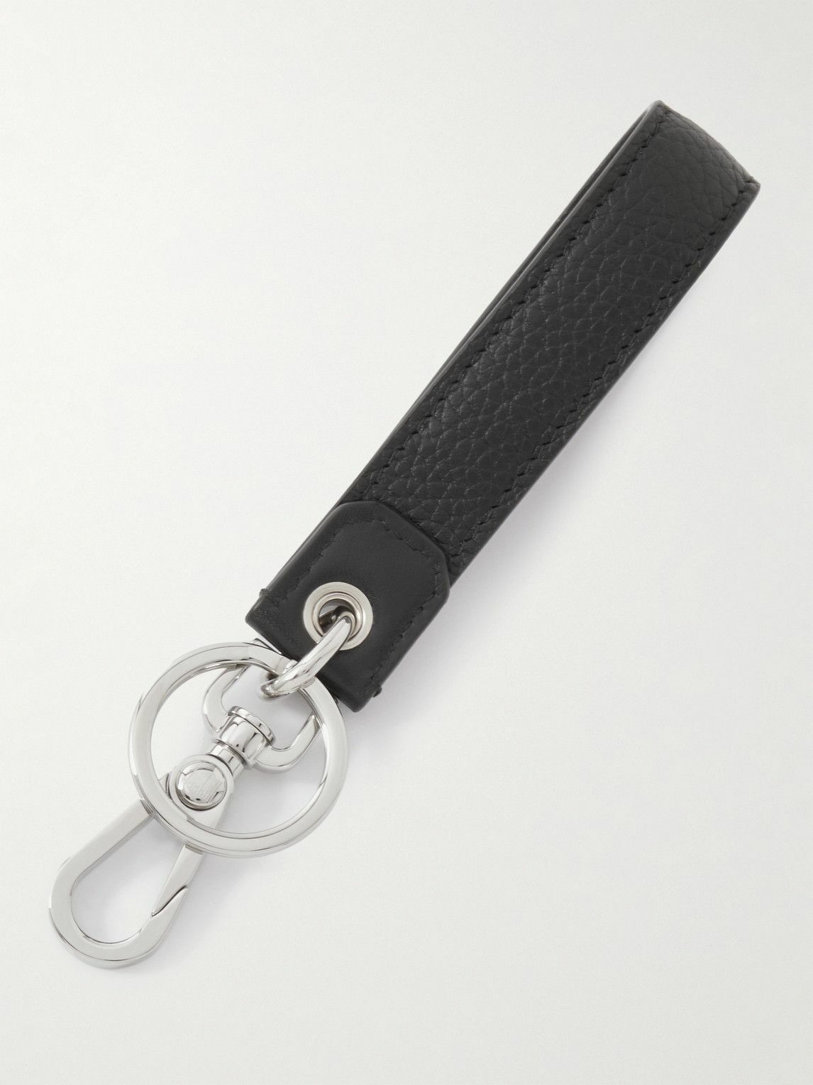 Dunhill - 1893 Harness Leather and Silver-Tone Key Fob Dunhill