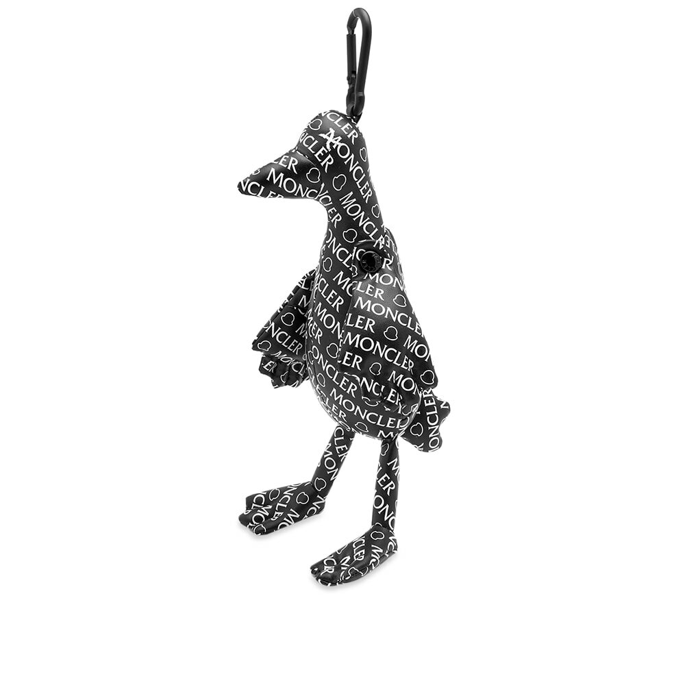 Moncler Women's Duck Key Ring in Black Moncler