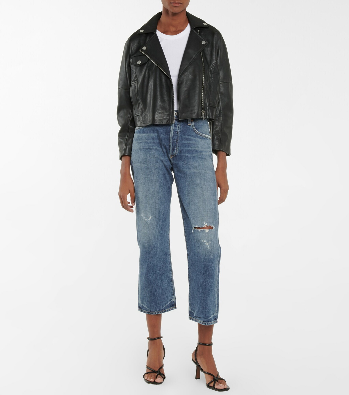 Citizens of Humanity - Emery cropped straight-leg jeans Citizens of ...