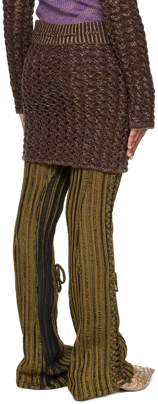 Isa Boulder SSENSE Exclusive Kids Brown Skirt Isa Boulder