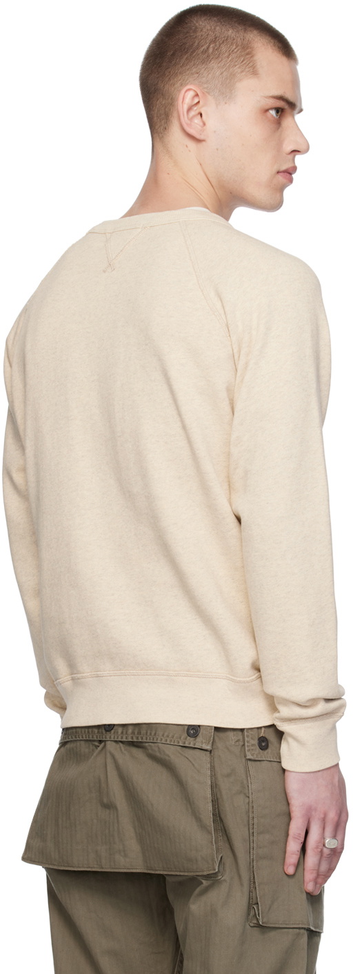 RRL Beige Raglan Sweatshirt RRL