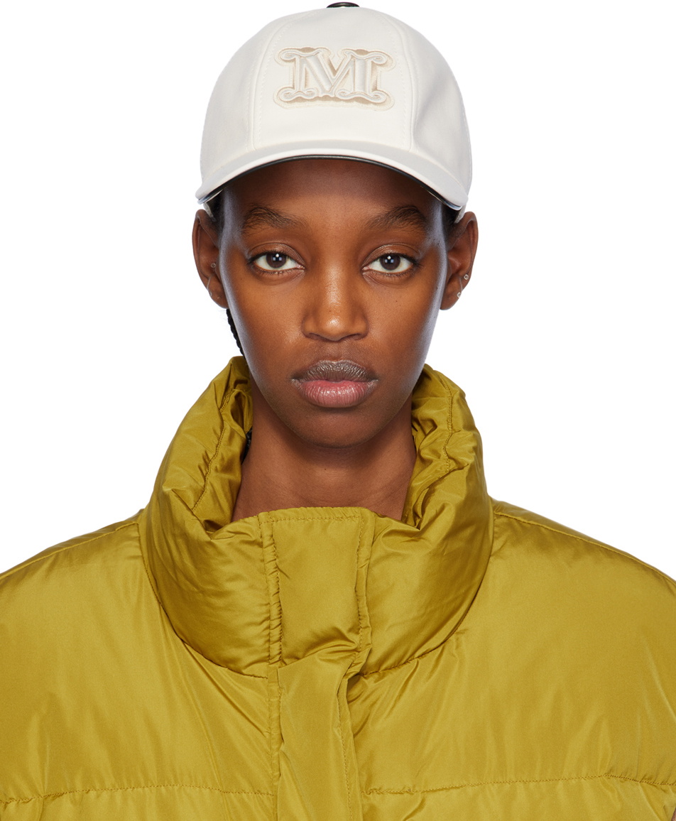 Max Mara Off-White Libero Cap Max Mara