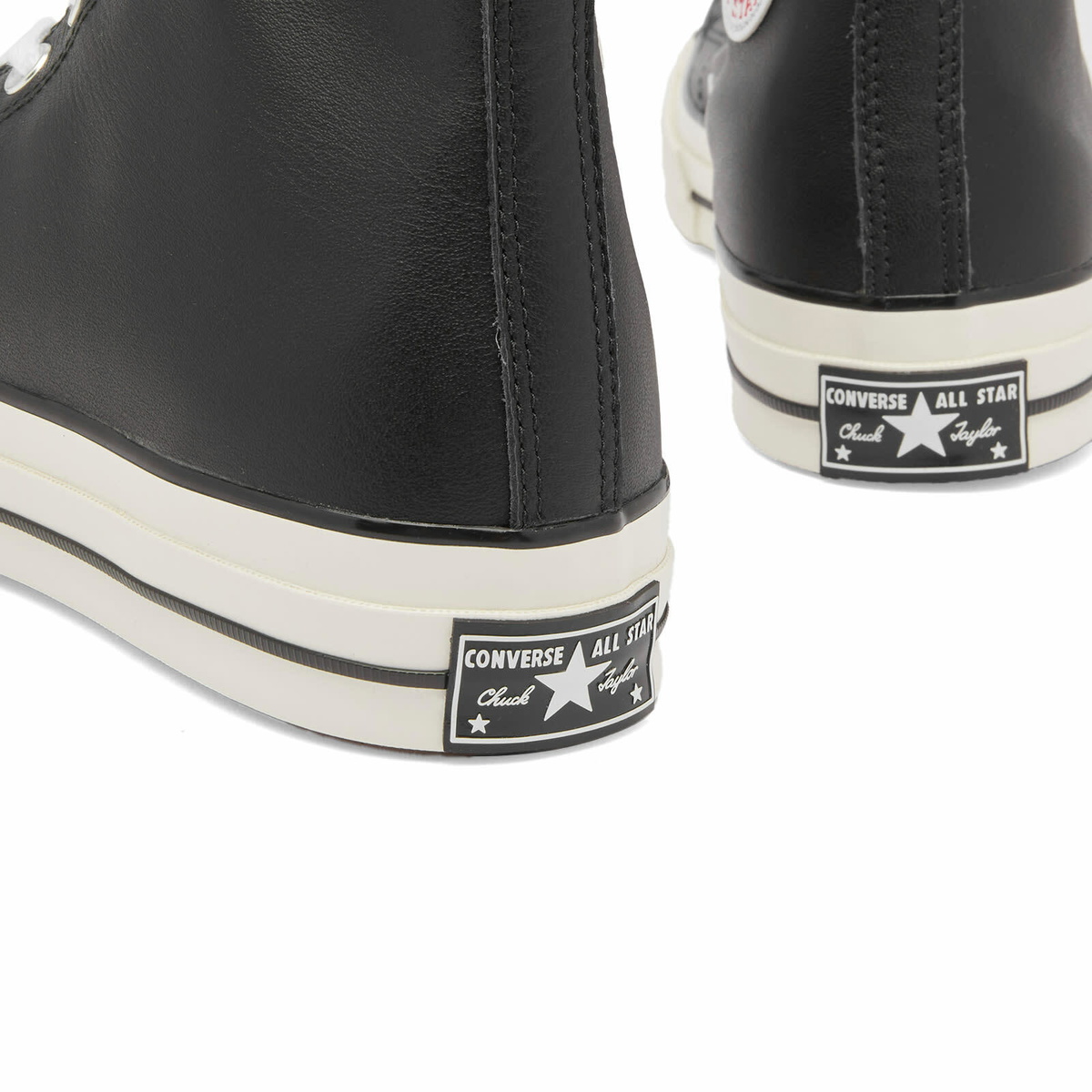 Converse Chuck Taylor 1970s Hi Leather Sneaker in Black/White/Egret ...