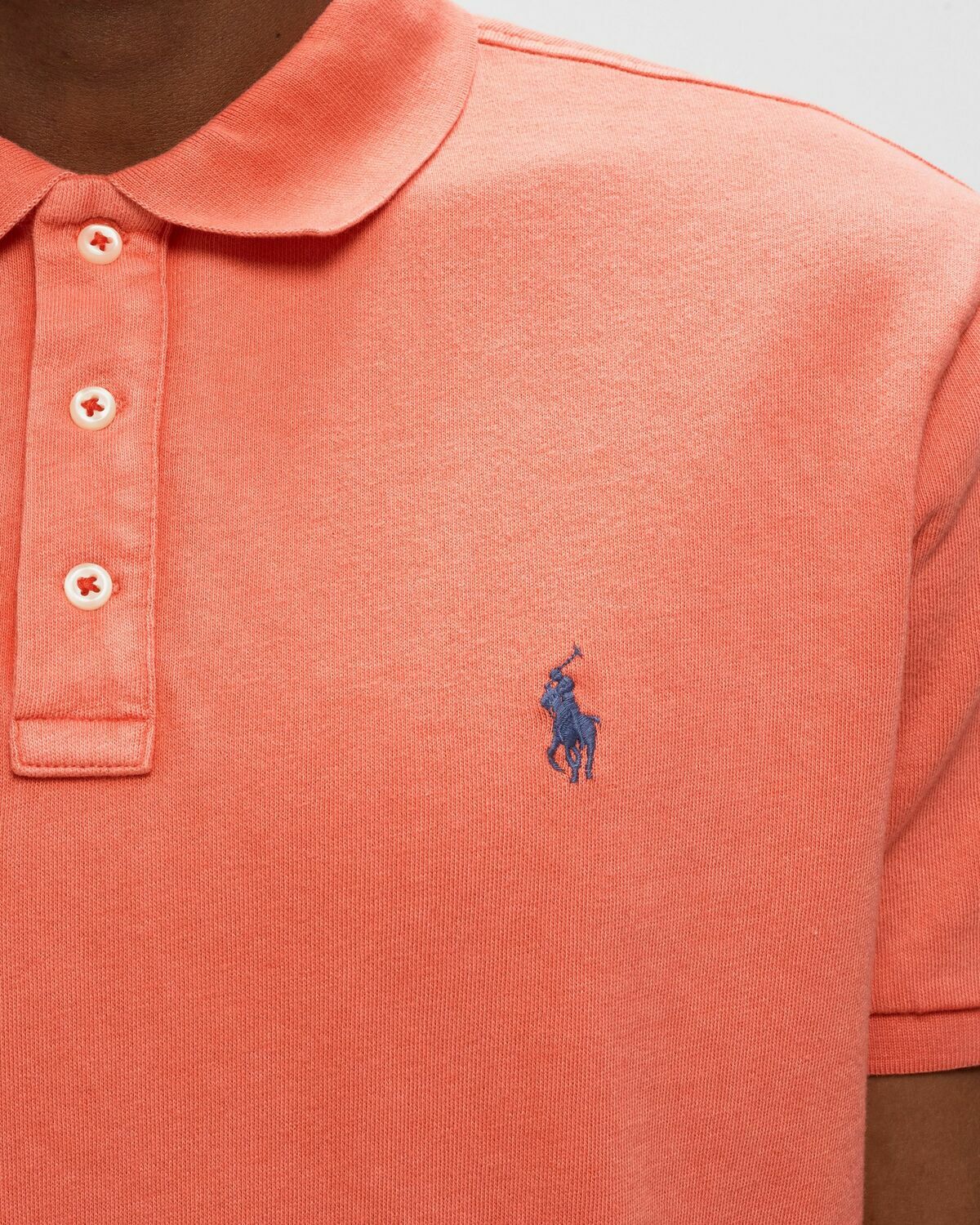 Polo Ralph Lauren Short Sleeve Knit Orange Polos Polo Ralph Lauren
