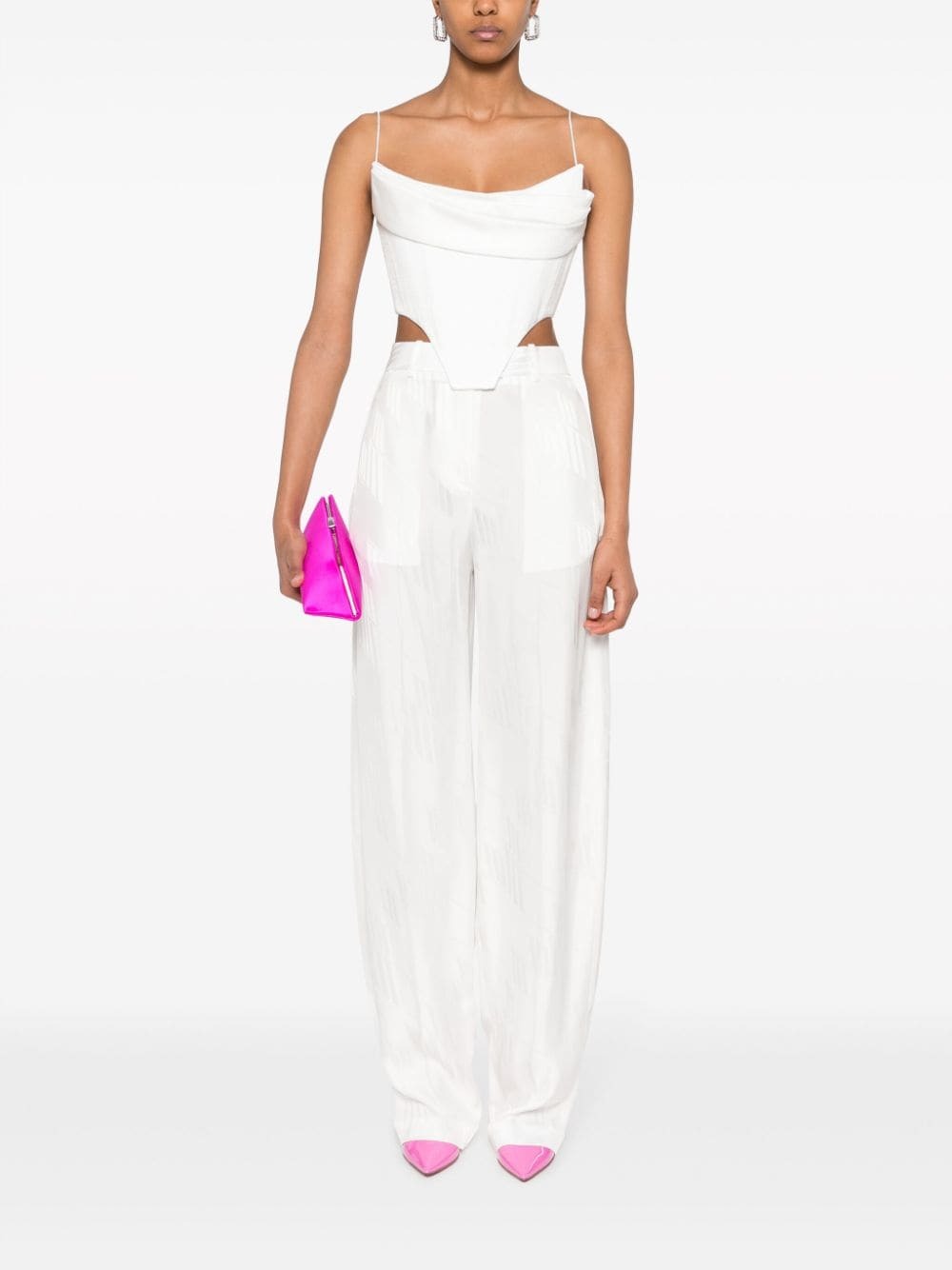 THE ATTICO - Logo Trousers The Attico