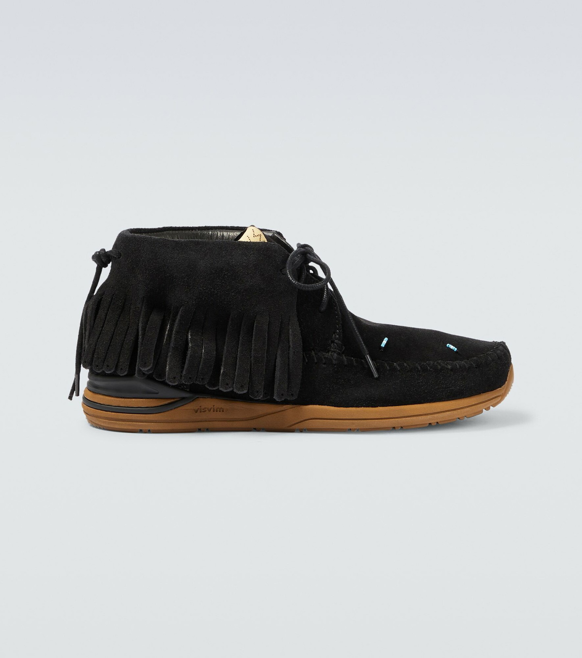 Visvim - FBT fringed suede moccasins Visvim