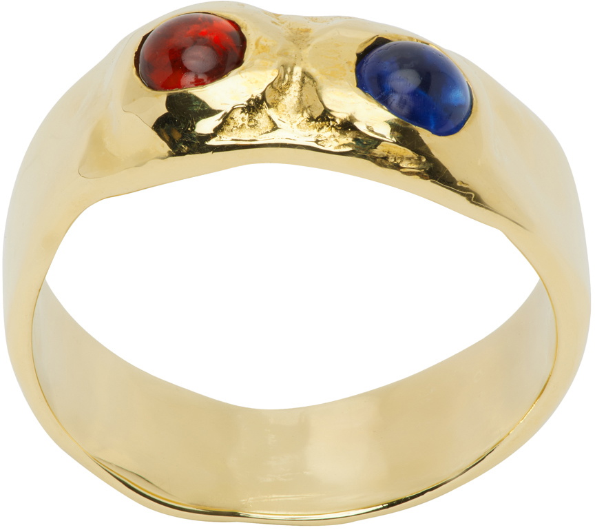 Mondo Mondo Gold Felt Ring Mondo Mondo