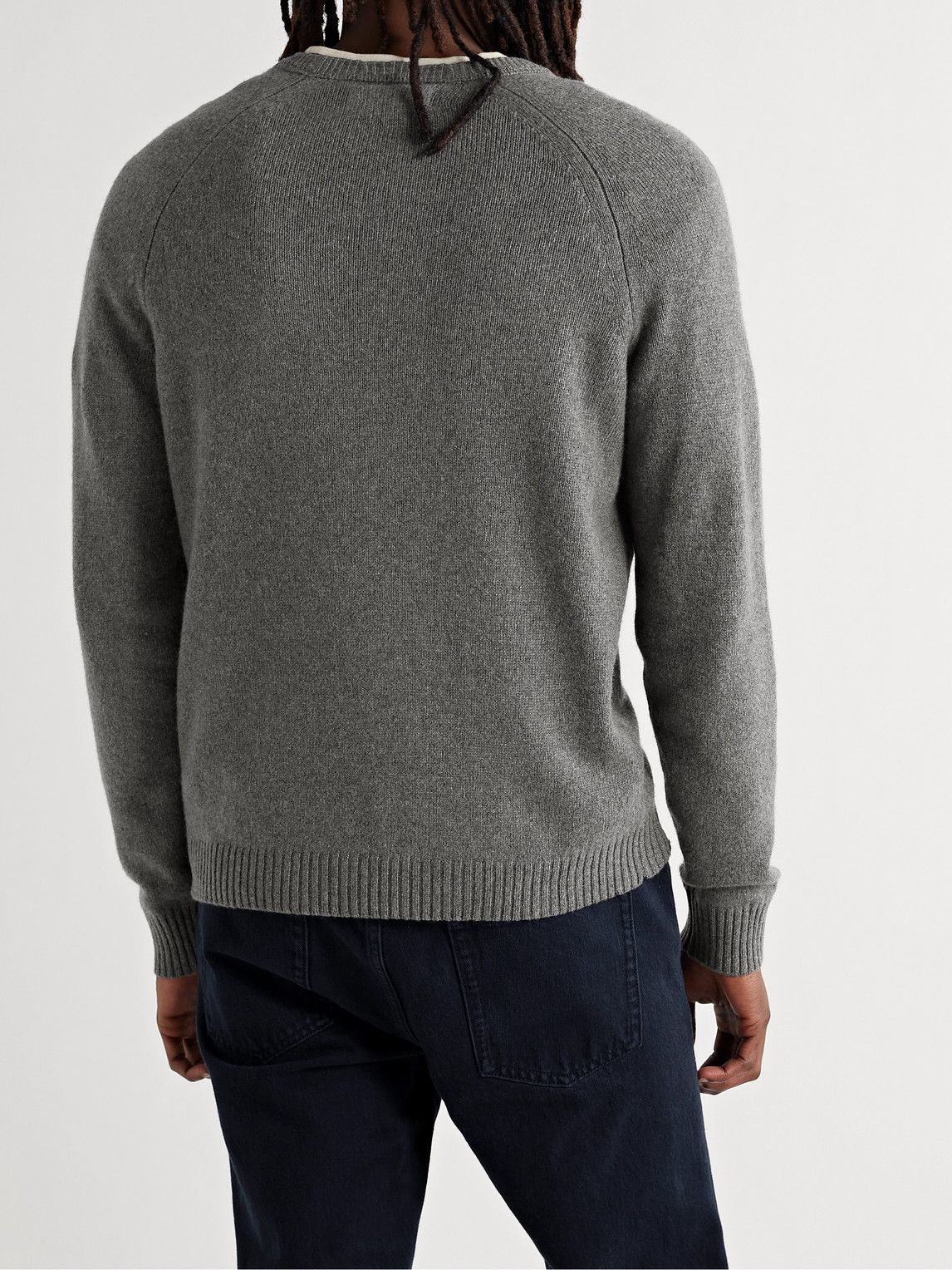 Outerknown - Recycled Cashmere and Merino Wool-Blend Sweater - Gray ...