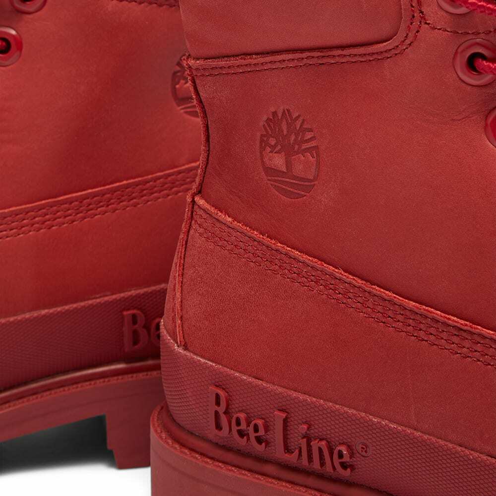 Timberland x Bee Line Premium 6" Waterproof Boot in Red Timberland