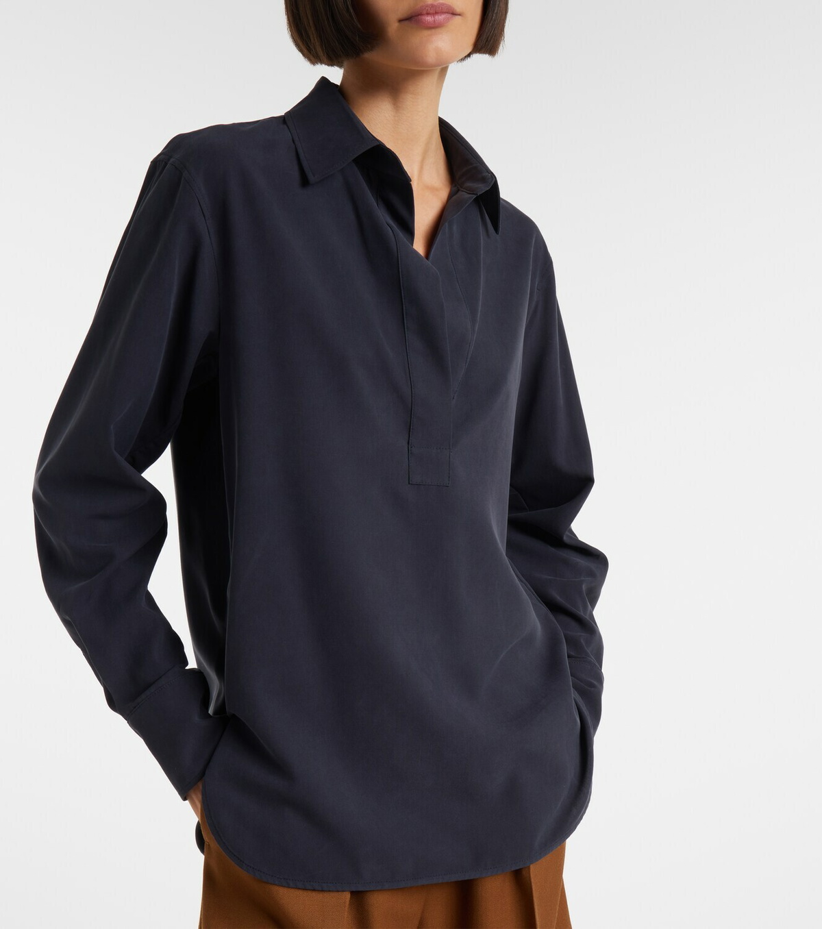 Max Mara Mirko silk crêpe blouse Max Mara