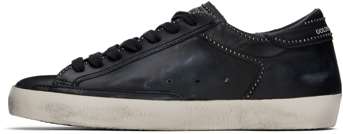 Golden Goose Black Super-Star Classic Sneakers Golden Goose Deluxe Brand
