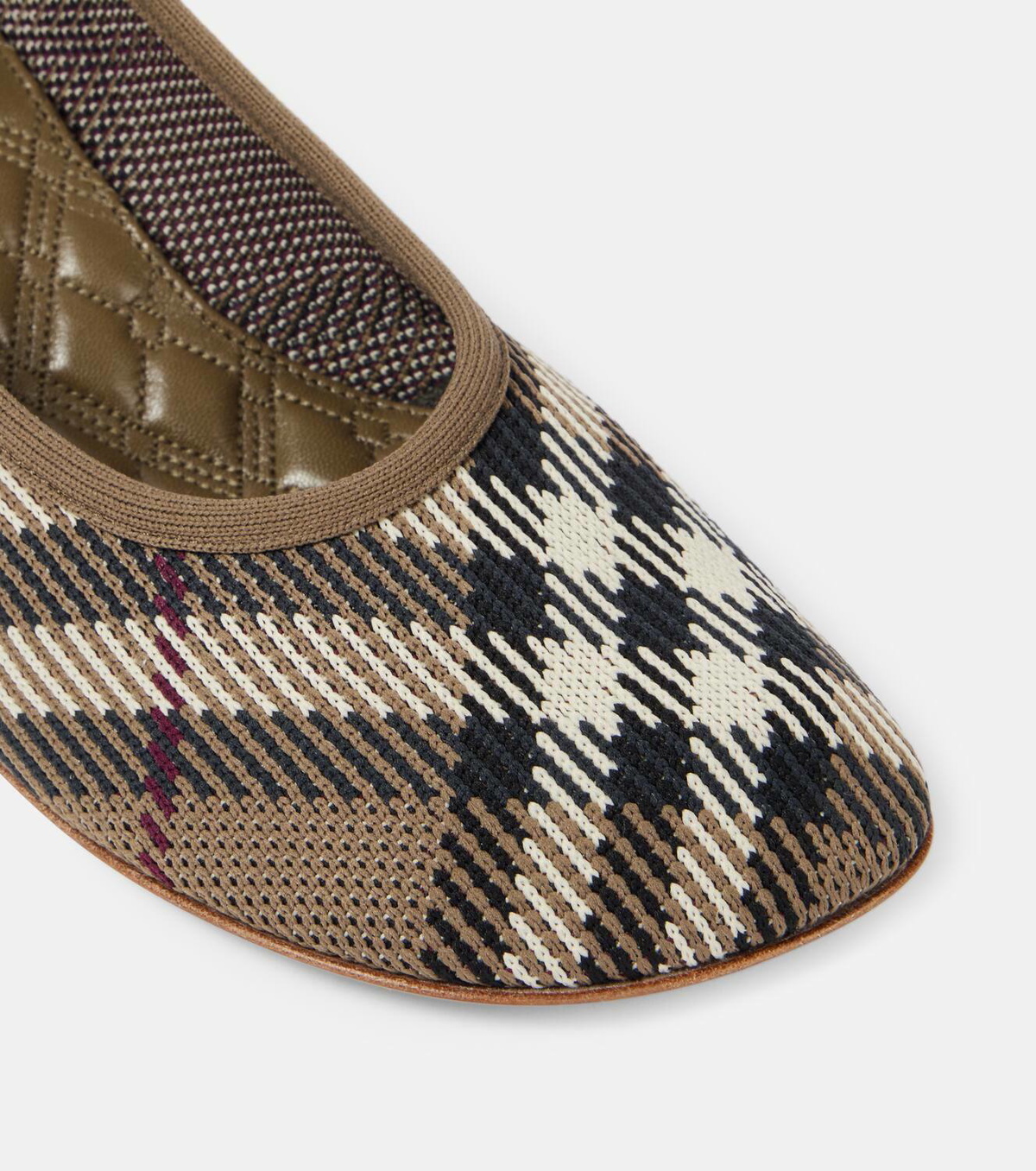 Burberry Burberry Check jacquard pumps Burberry