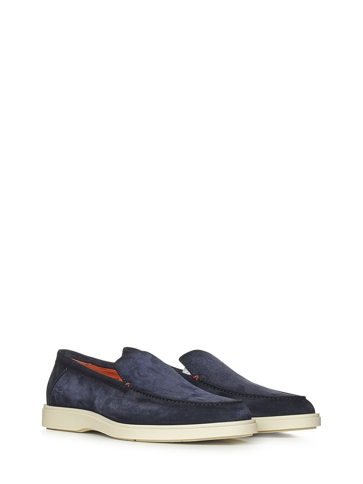 Santoni Suede Moccasins Santoni
