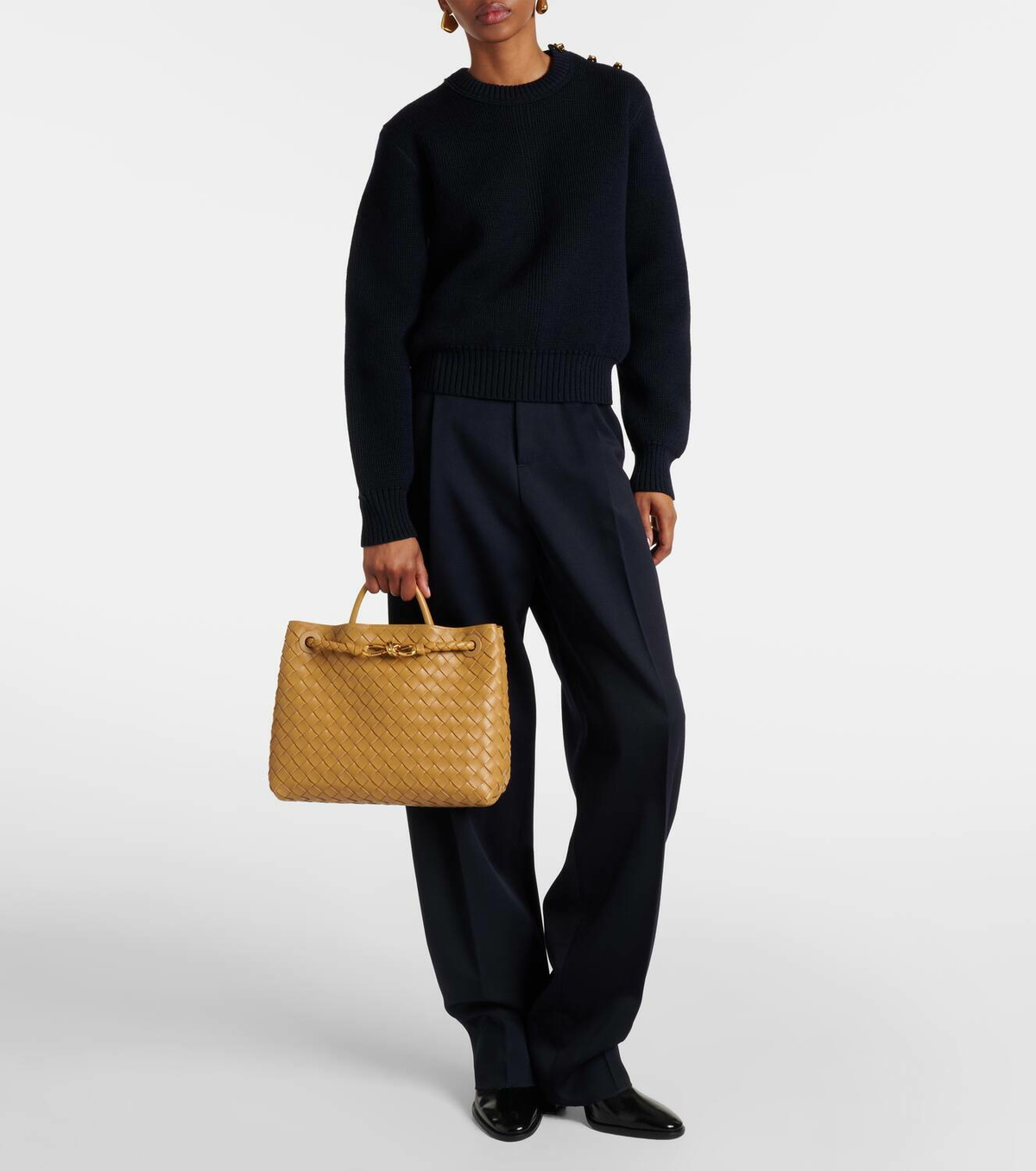 Bottega Veneta Andiamo Medium leather tote bag Bottega Veneta