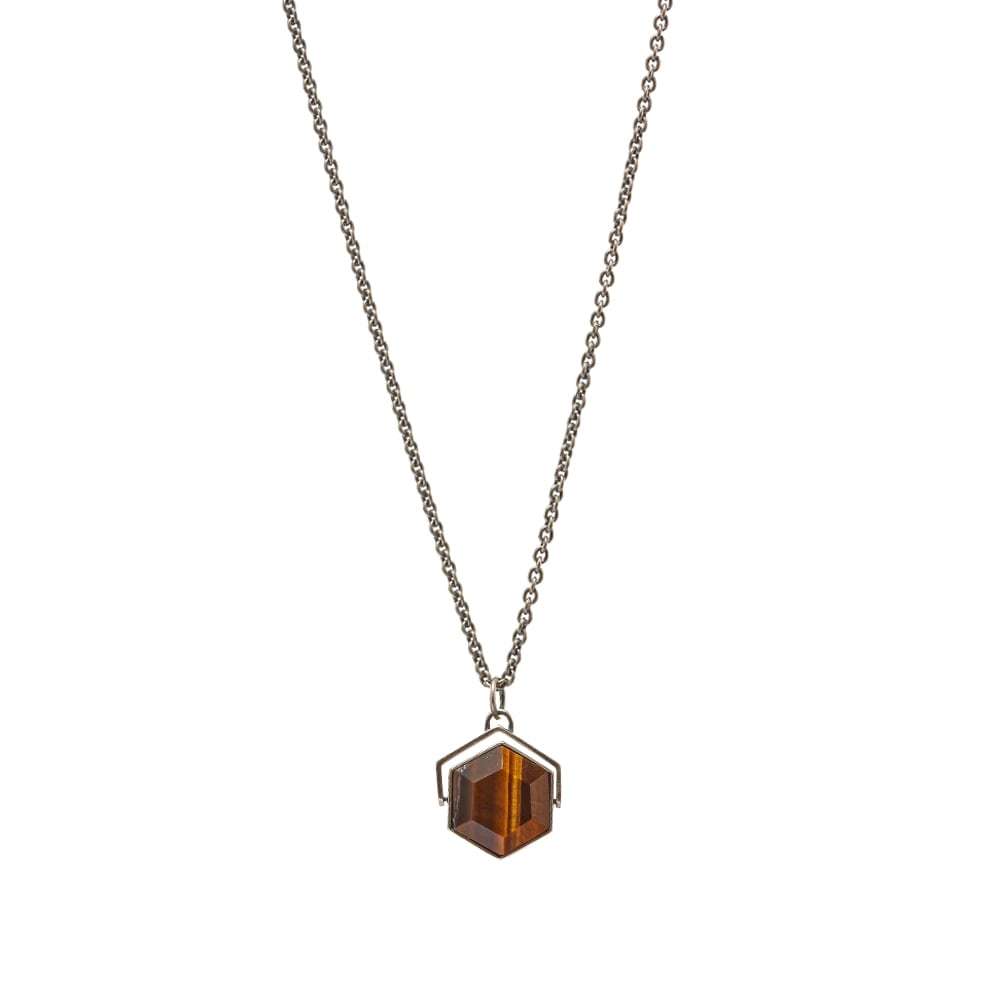 M. Cohen Hexagon Spinning Necklace M.Cohen