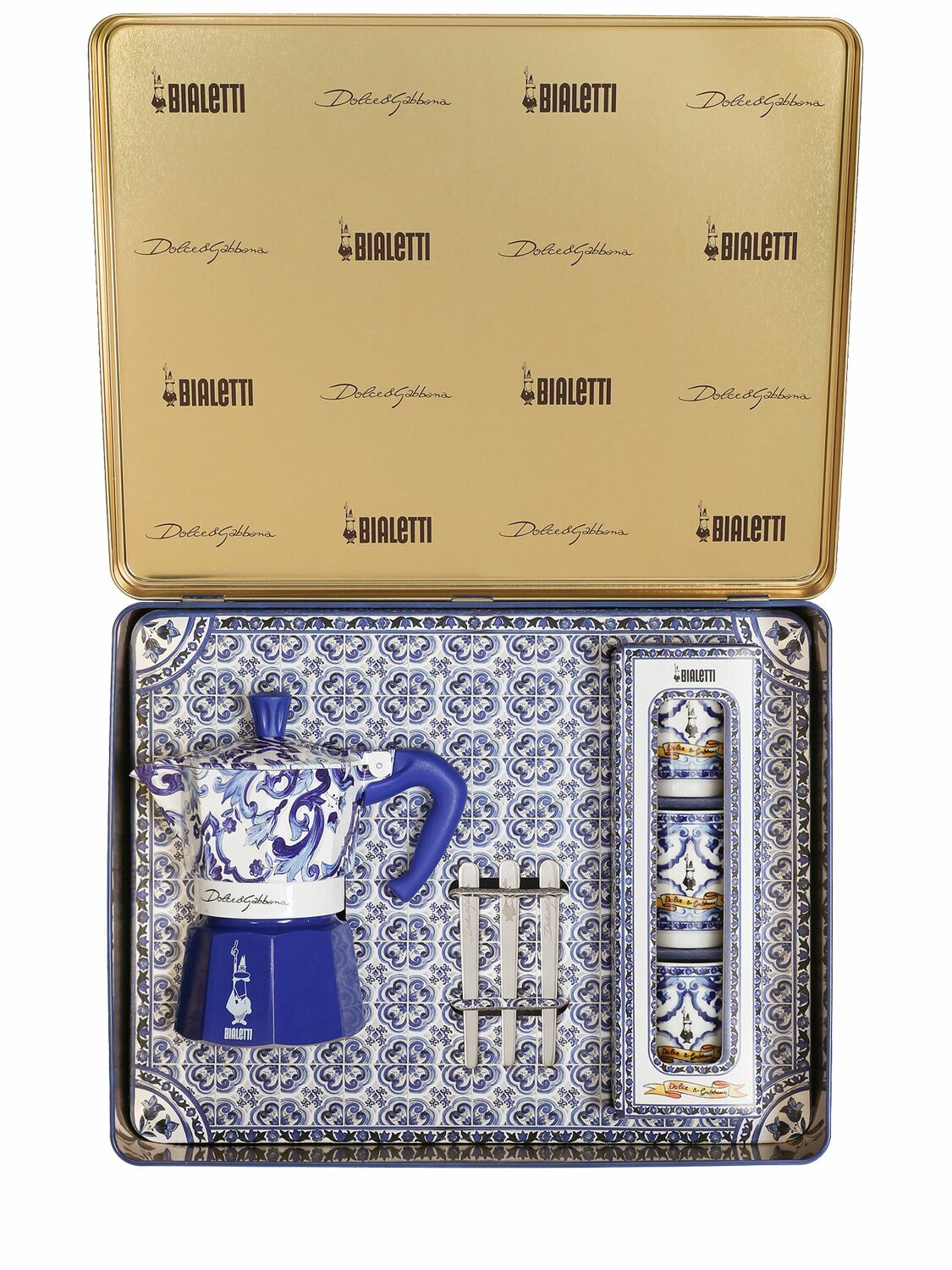 DOLCE & GABBANA Small Bialetti Espresso Kit Dolce & Gabbana