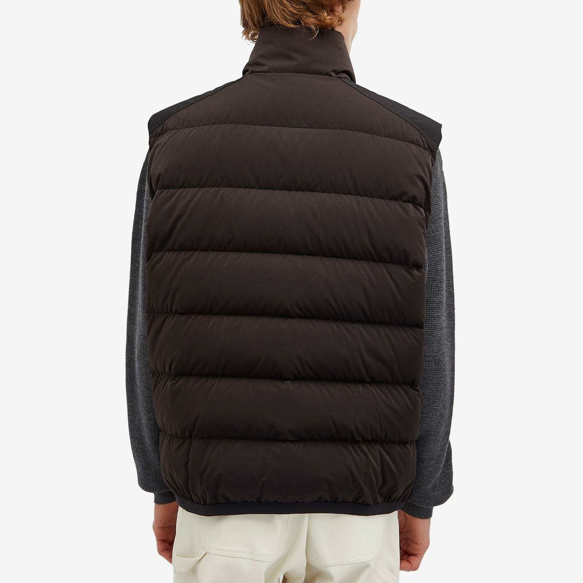 Moncler Men's Larci Rip Stop Vest in Black Moncler