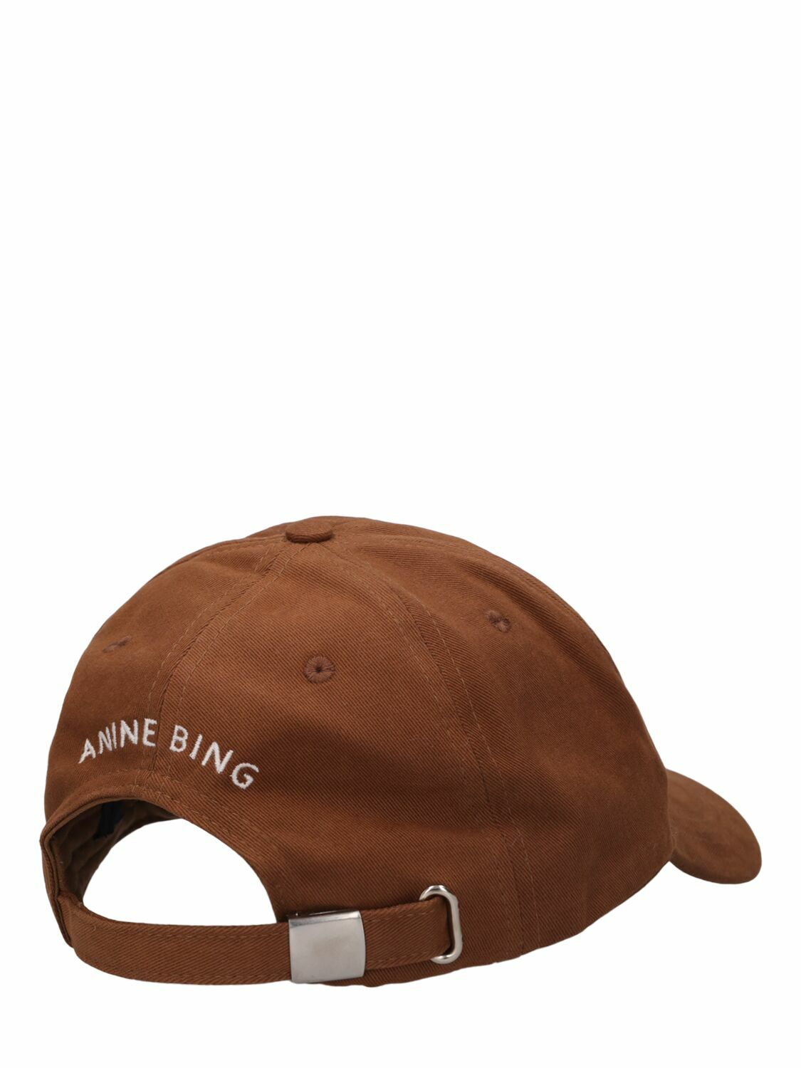 ANINE BING Jeremy Cotton Baseball Cap ANINE BING