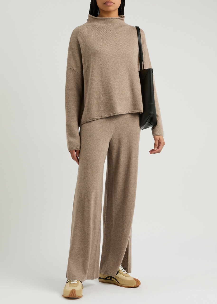 Lisa Yang Marlo Cashmere Sweatpants Beige Lisa Yang