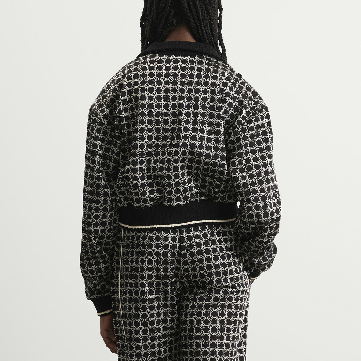 AMIRI Women's MA Quad Track Jacket in Black Amiri