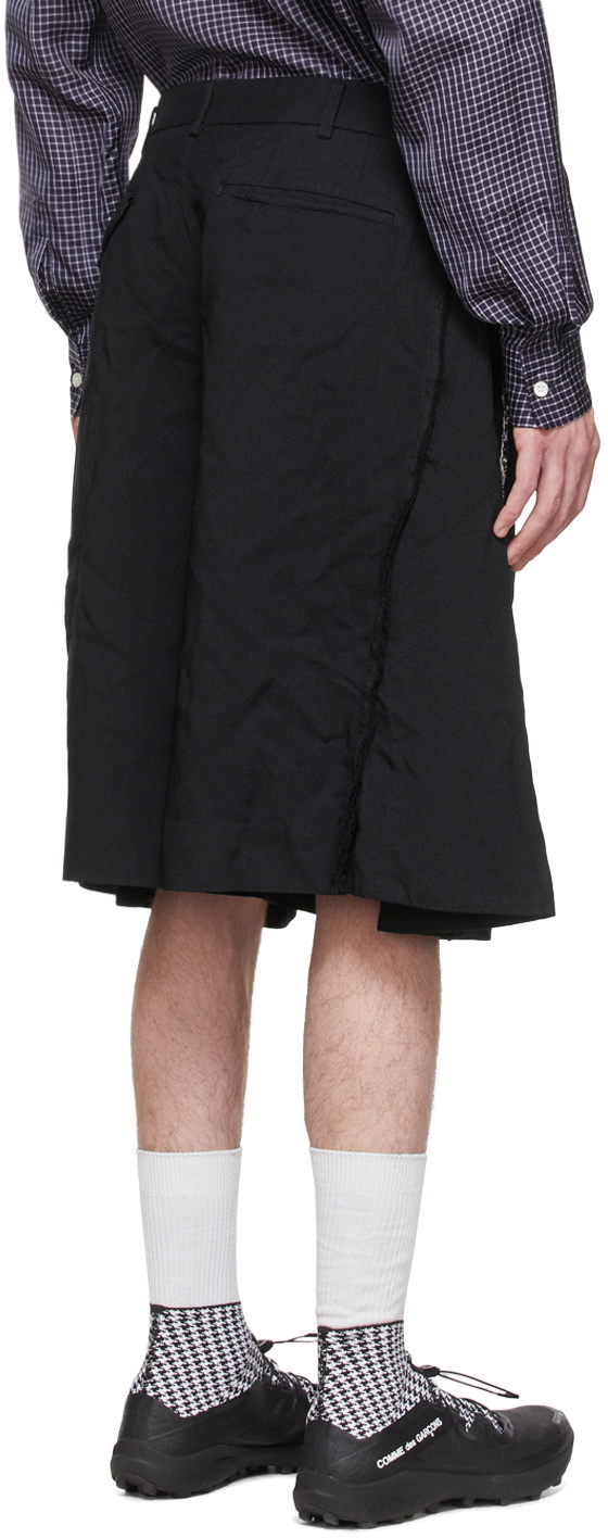 Comme des Garçons Homme Plus Black Polyester Shorts Comme des Garcons ...