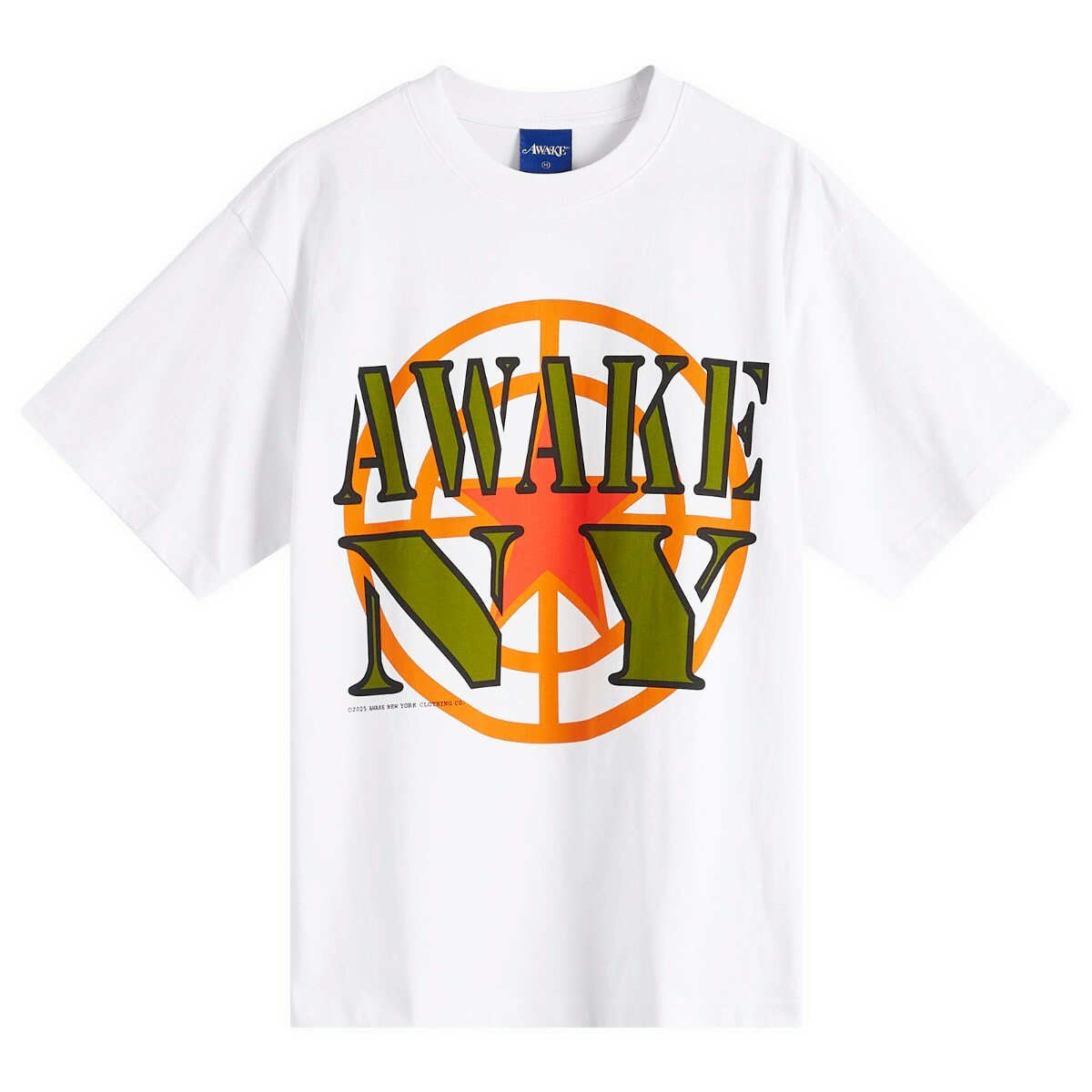 Awake NY Men's Crosshair T-Shirt in White Awake NY