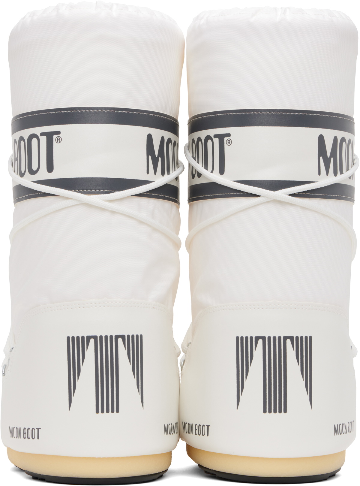 Moon Boot White Icon Nylon Boots Moon Boot