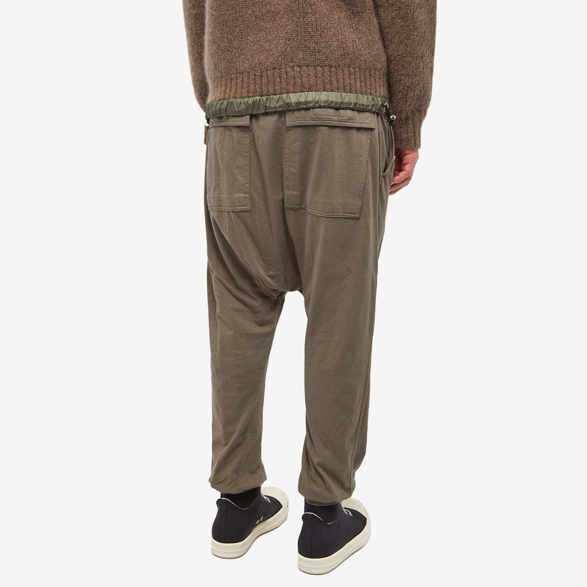 Rick Owens DRKSHDW Men's Prisoner Drawstring Pant in Dust Rick Owens ...