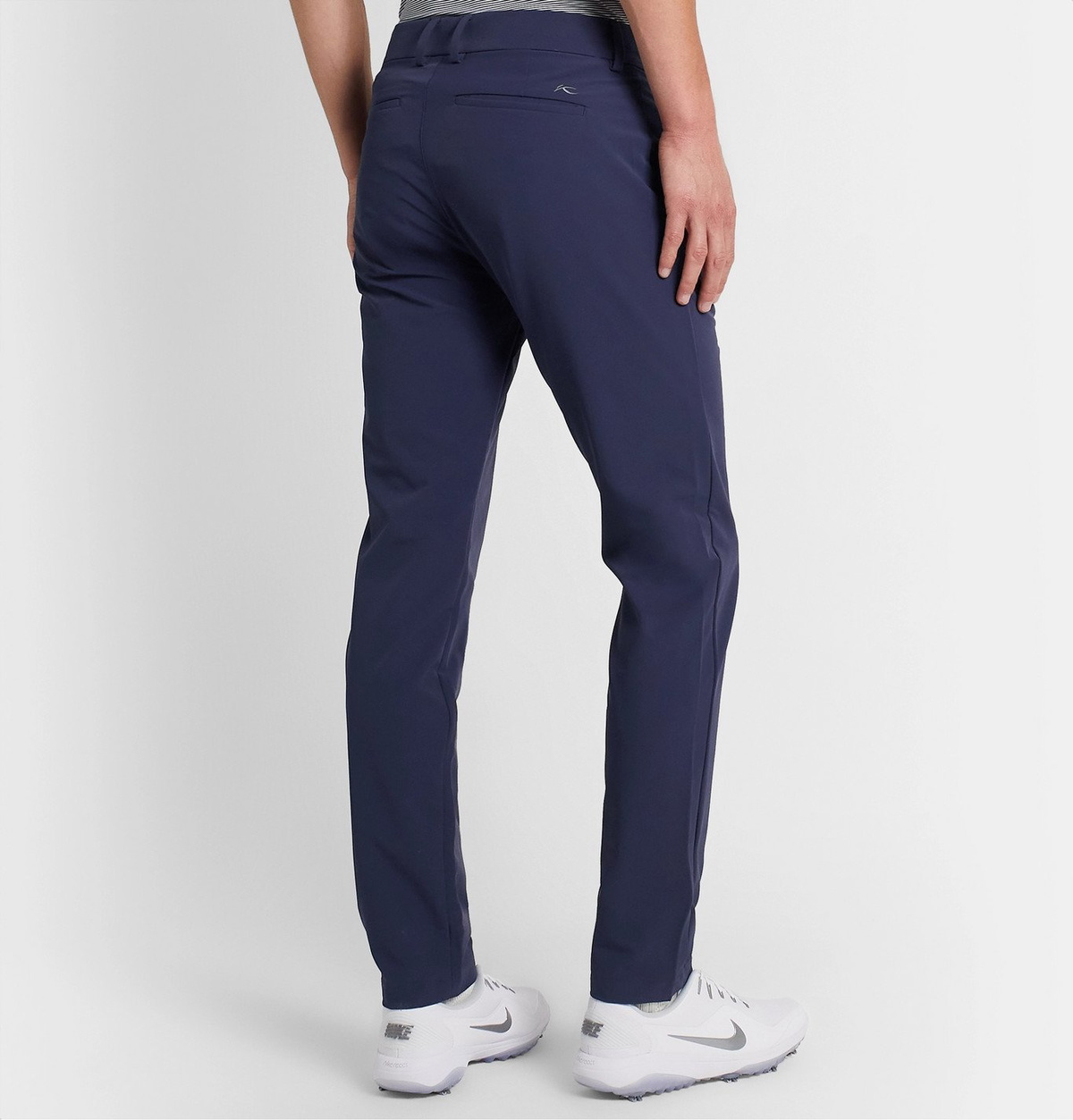 Kjus Golf - Ike Slim-Fit Tapered Stretch-Shell Golf Trousers - Blue ...