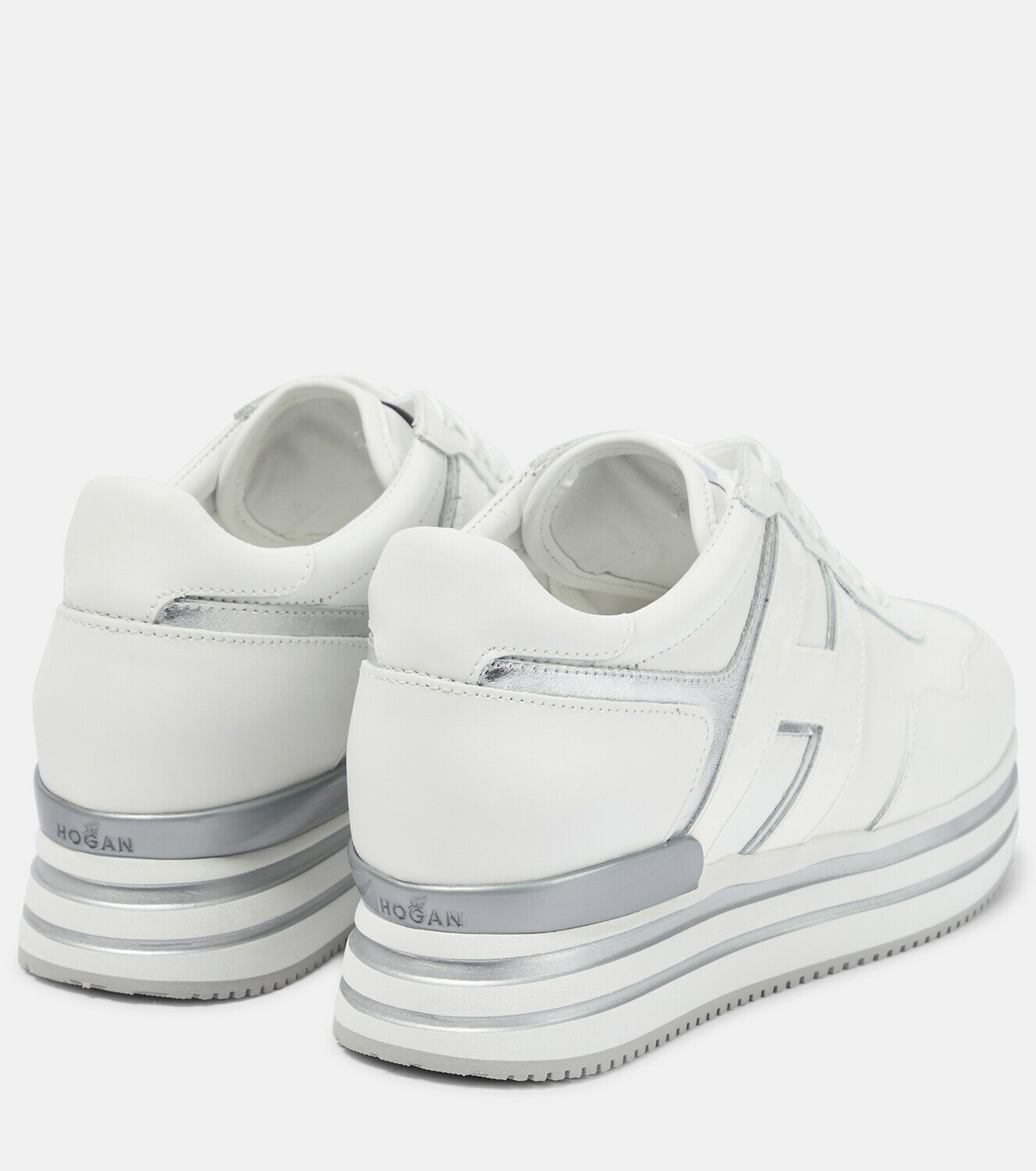 Hogan Midi leather platform sneakers Hogan