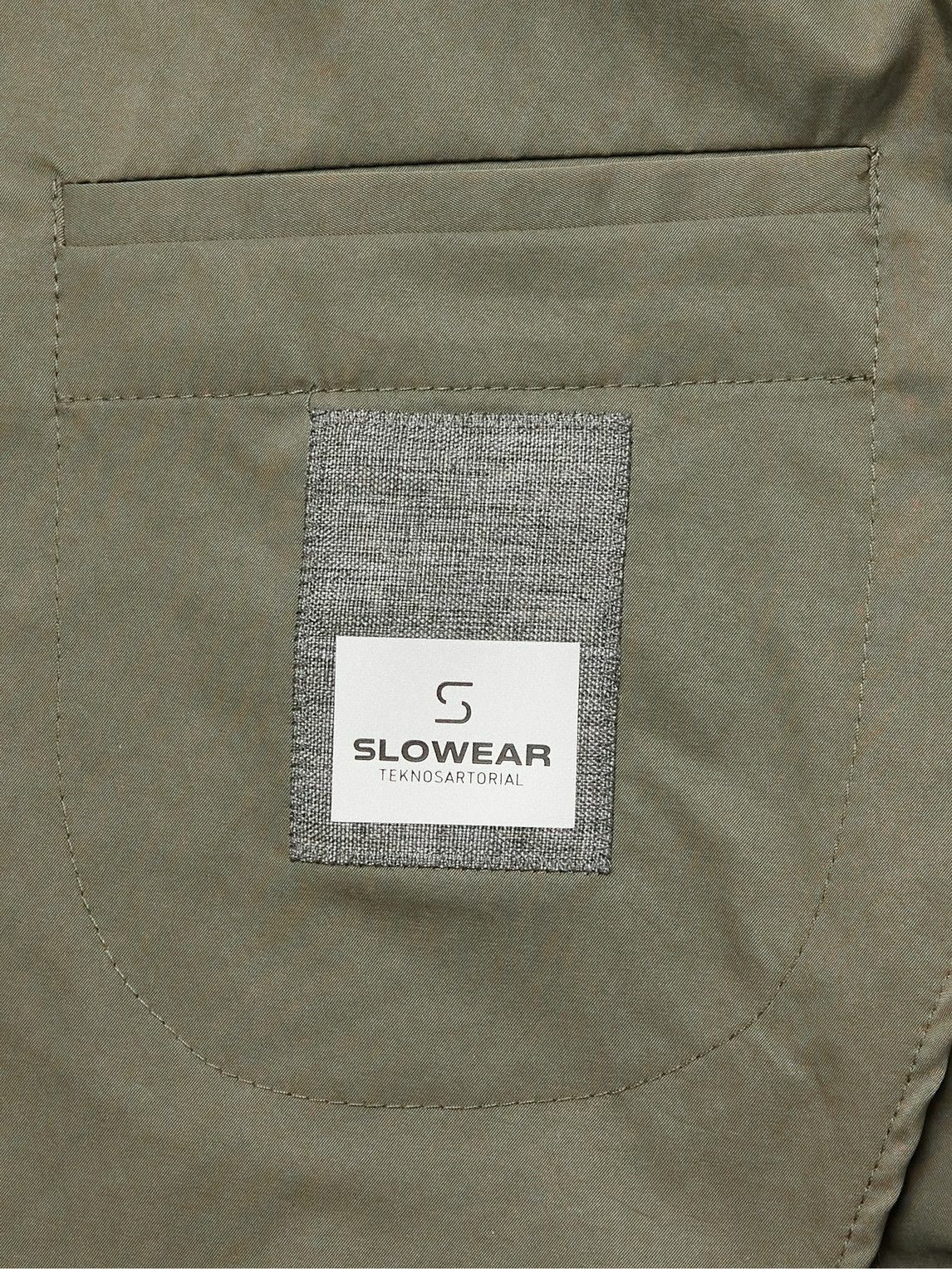 Incotex - Slowear TecknoSartorial Shell Blazer - Green Incotex