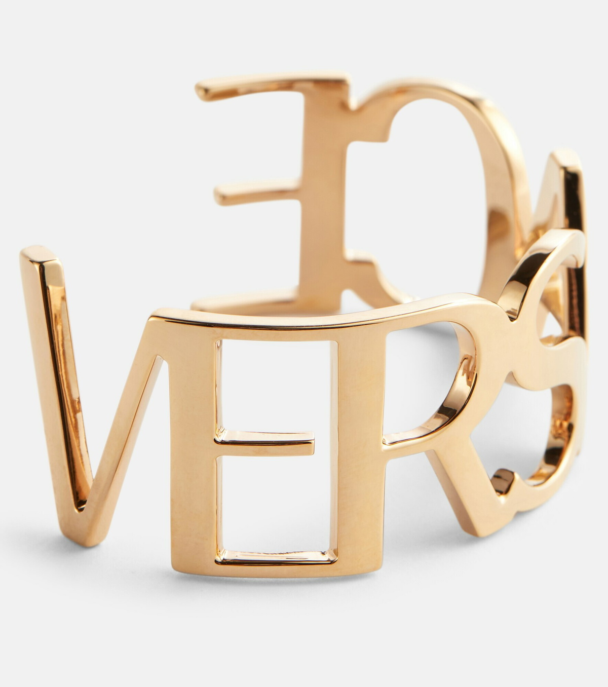 Versace - Logo cuff bracelet Versace