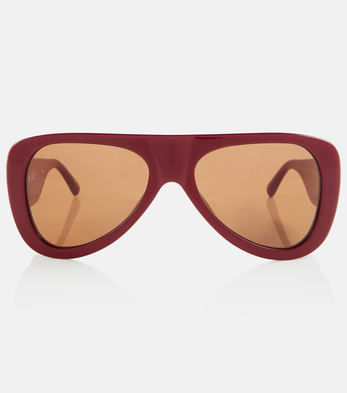 The Attico x Linda Farrow Edie aviator sunglasses The Attico