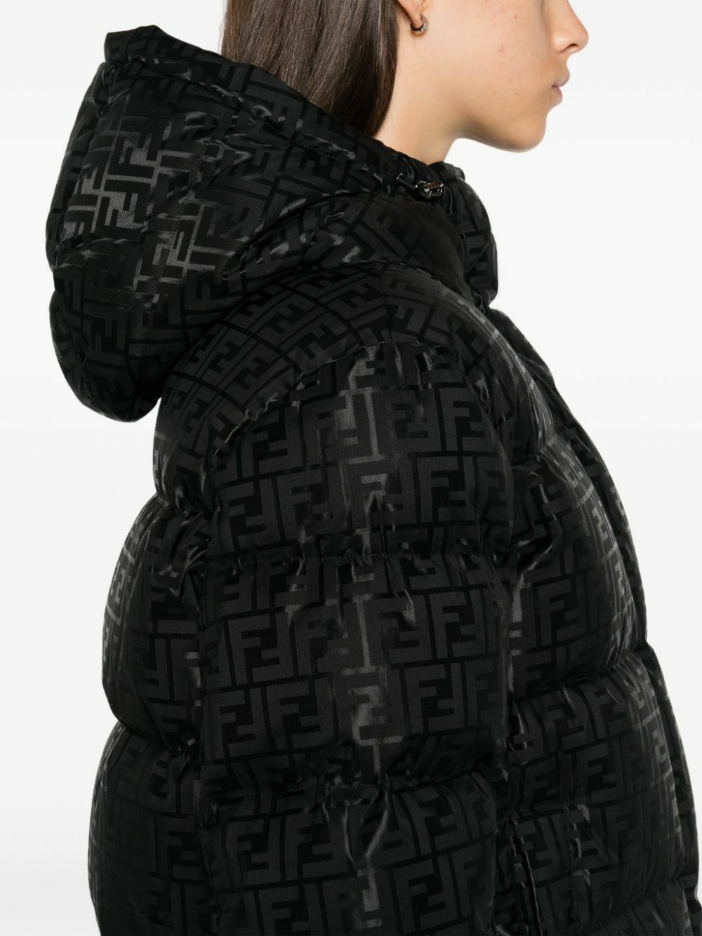 FENDI - Ff Short Down Jacket Fendi