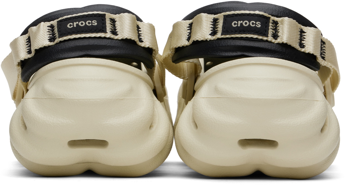 Crocs Beige Echo Clogs Crocs
