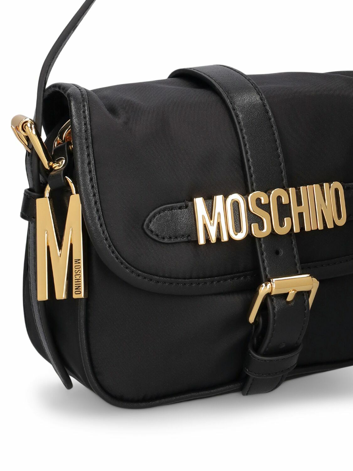 MOSCHINO - Multi-pocket Nylon Crossbody Bag Moschino