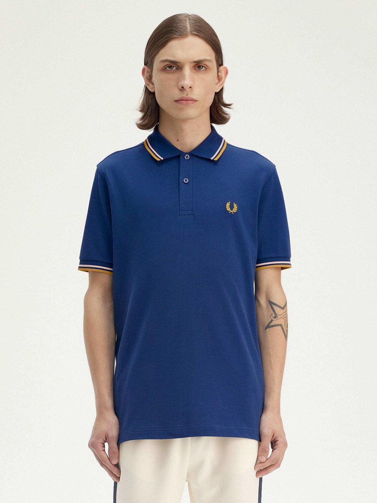 Fred Perry Classic Polo Shirt With Logo Embroidery Fred Perry