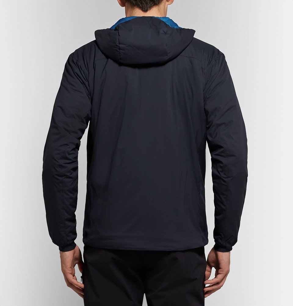 Arc'teryx - Atom LT Padded Fleece-Panelled Tyono Hooded Jacket - Men ... Arc'teryx - Atom LT Padded Fleece-Panelled Tyono Hooded Jacket - Men ...