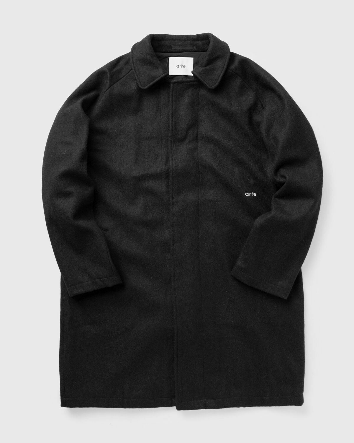 Arte Antwerp Wool Coat Black Coats Arte Antwerp