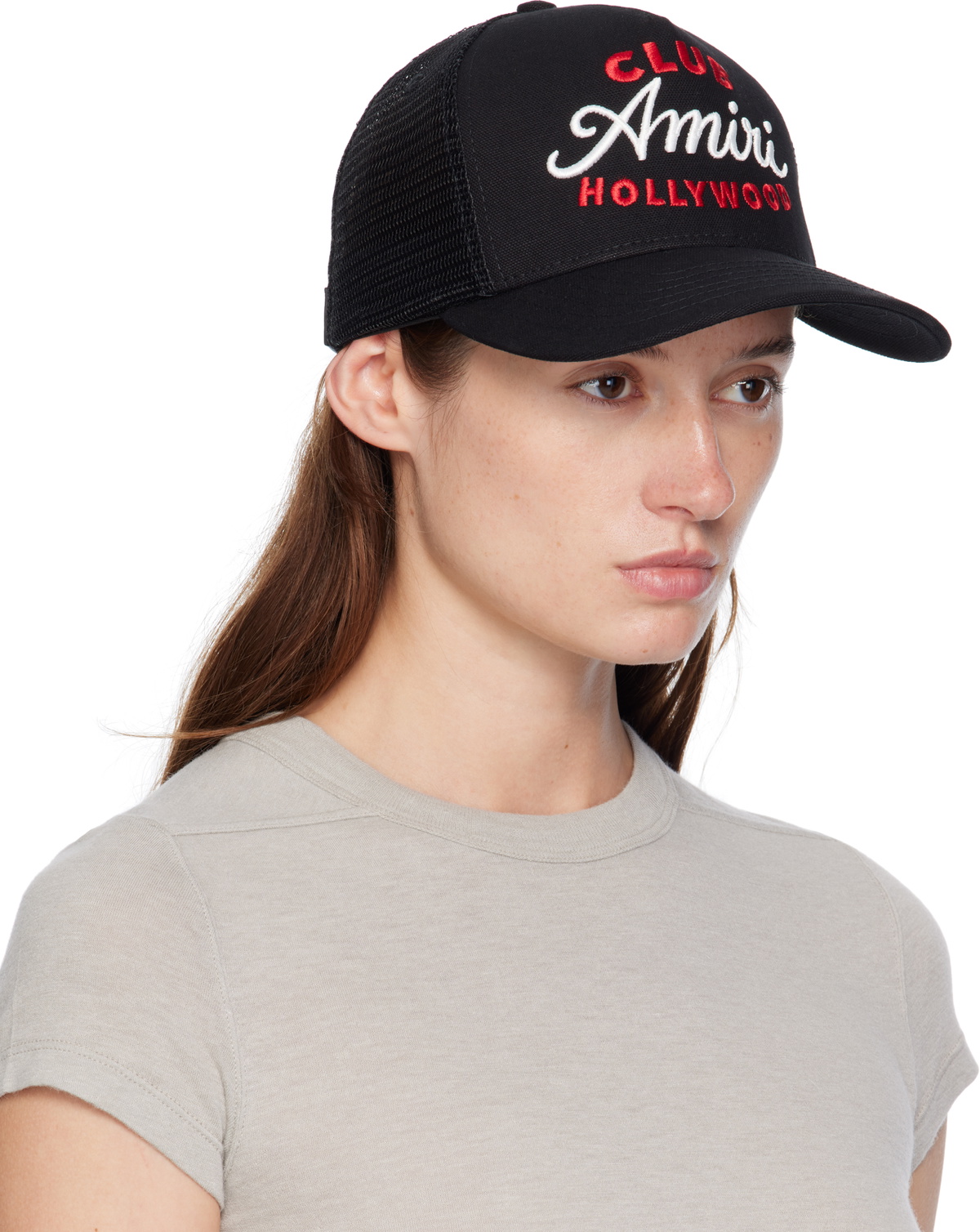AMIRI Black 'Club Amiri' Cap Amiri