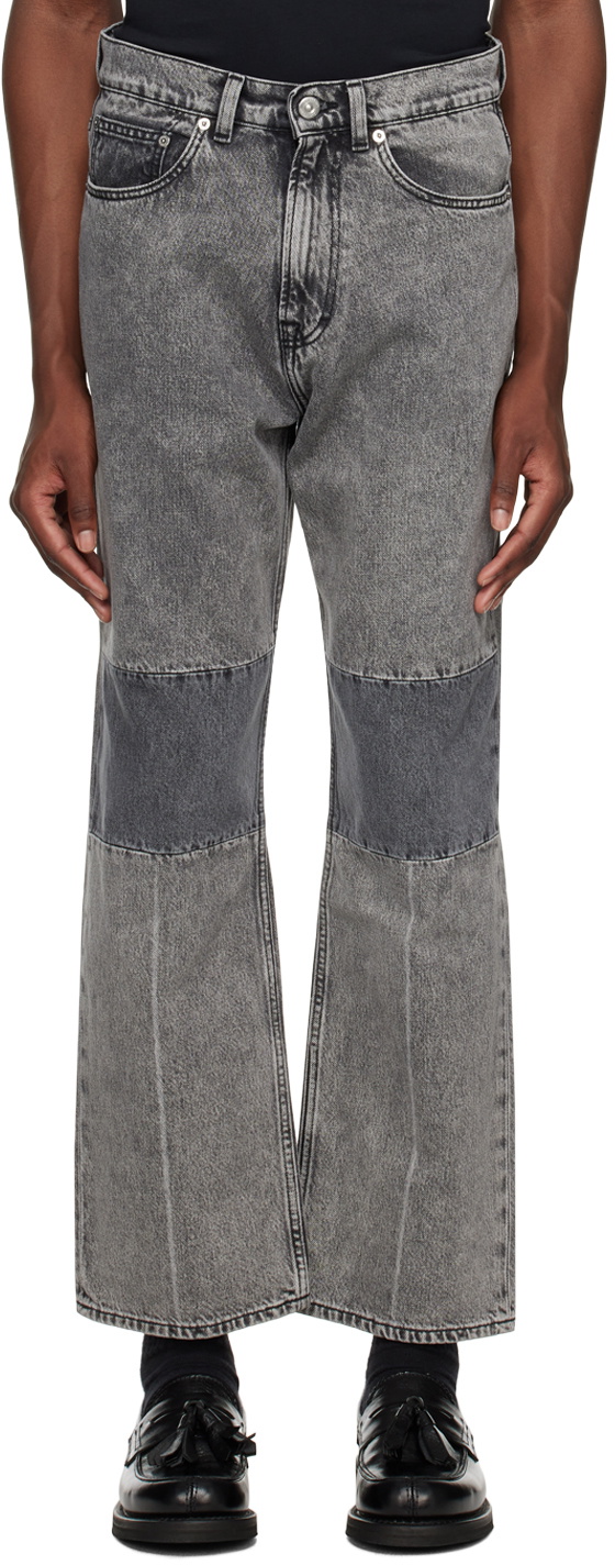 Our Legacy Gray Extended Third Cut Jeans Our Legacy
