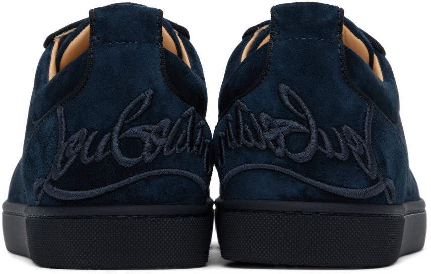 Christian Louboutin Navy Fun Louis Junior Sneakers Christian Louboutin