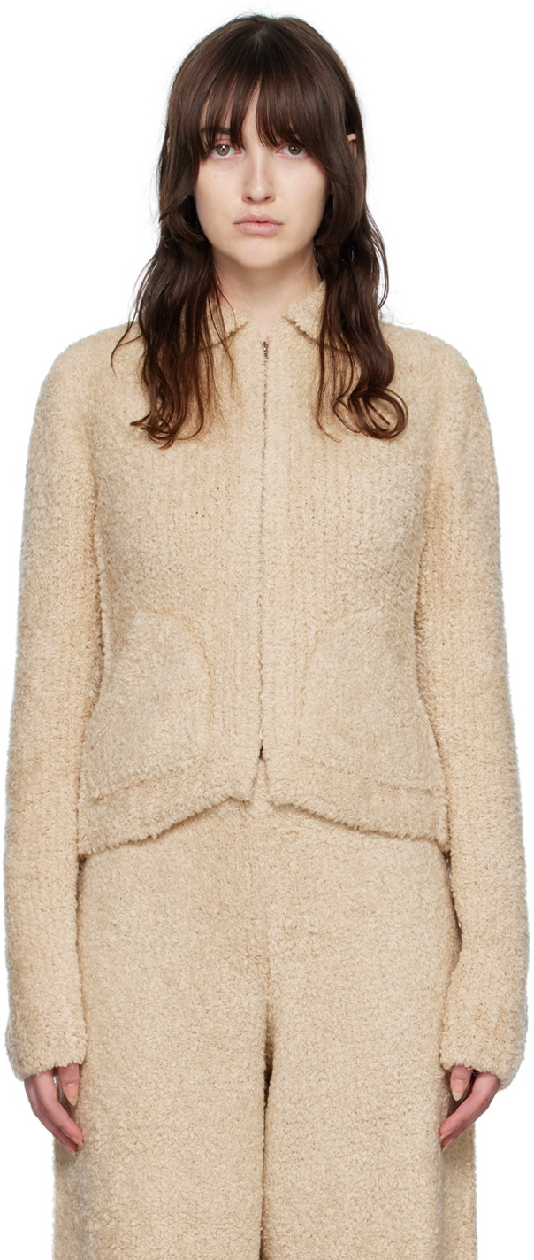 TheOpen Product Beige Woolly Knit Sweater TheOpen Product