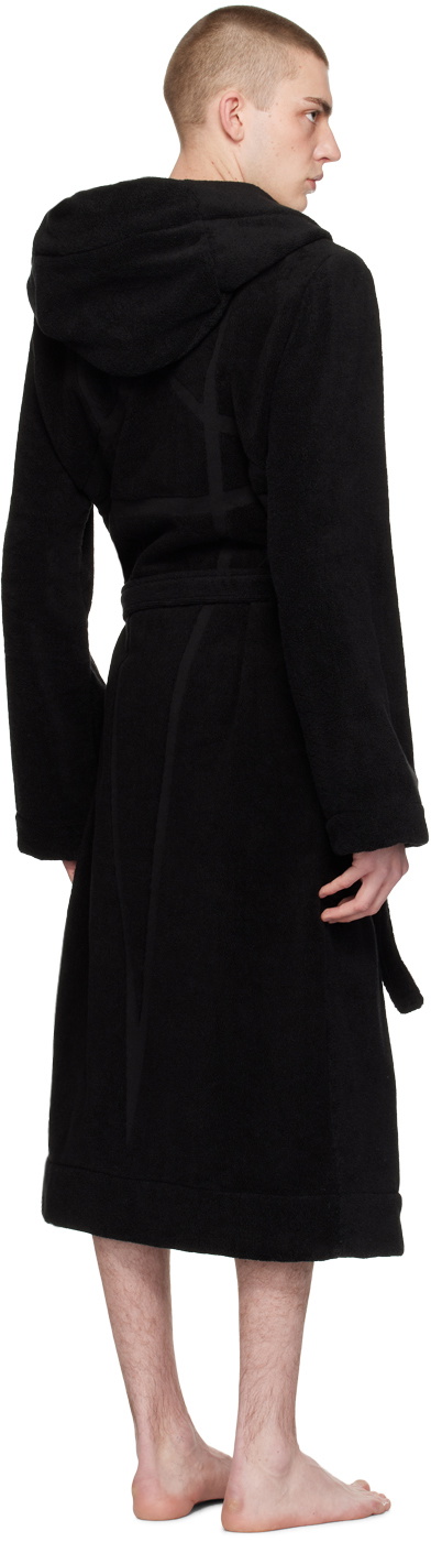 Rick Owens Black Pentagram Robe Rick Owens