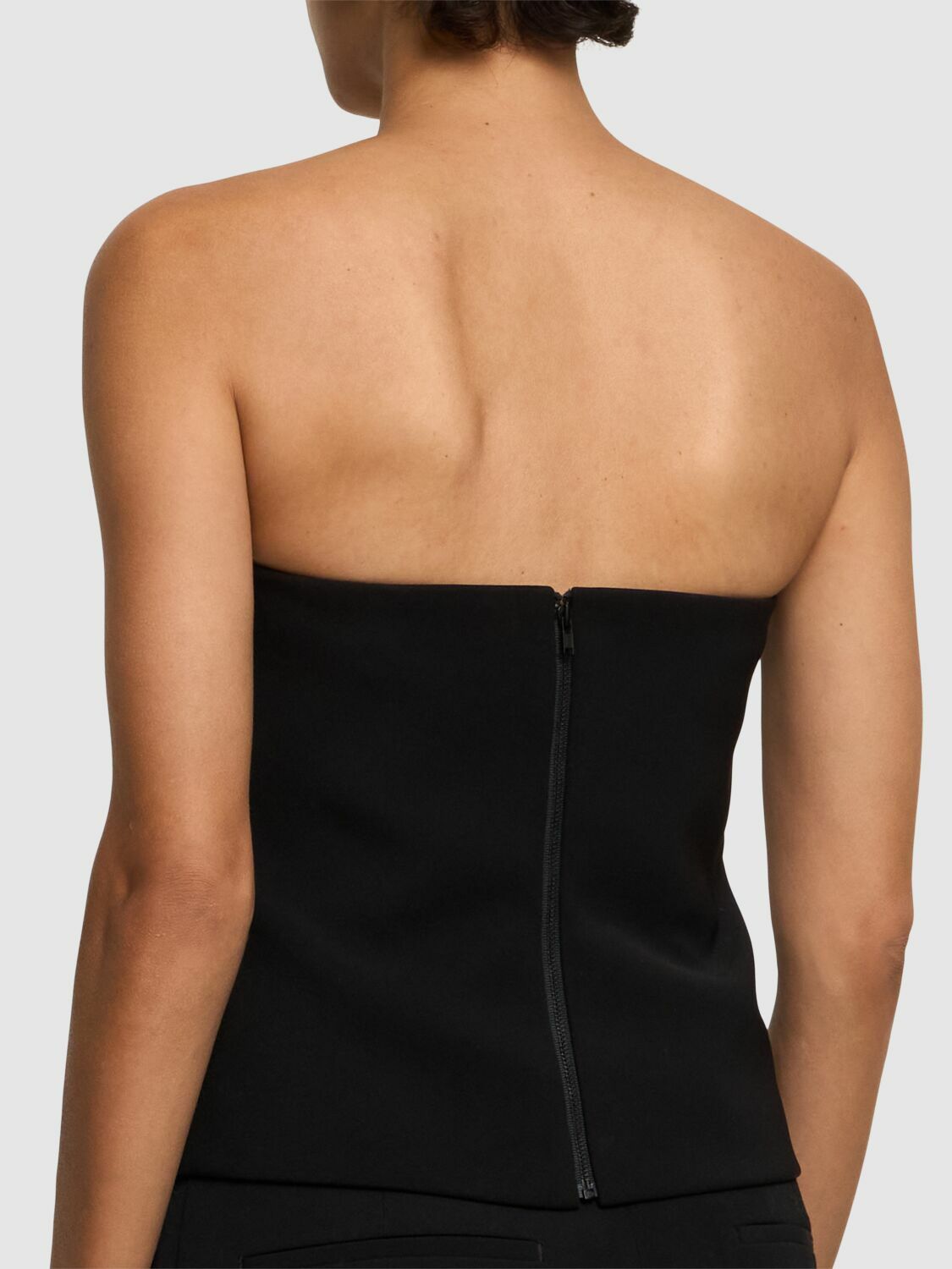 SELF-PORTRAIT Crepe Bandeau Top Self-Portrait